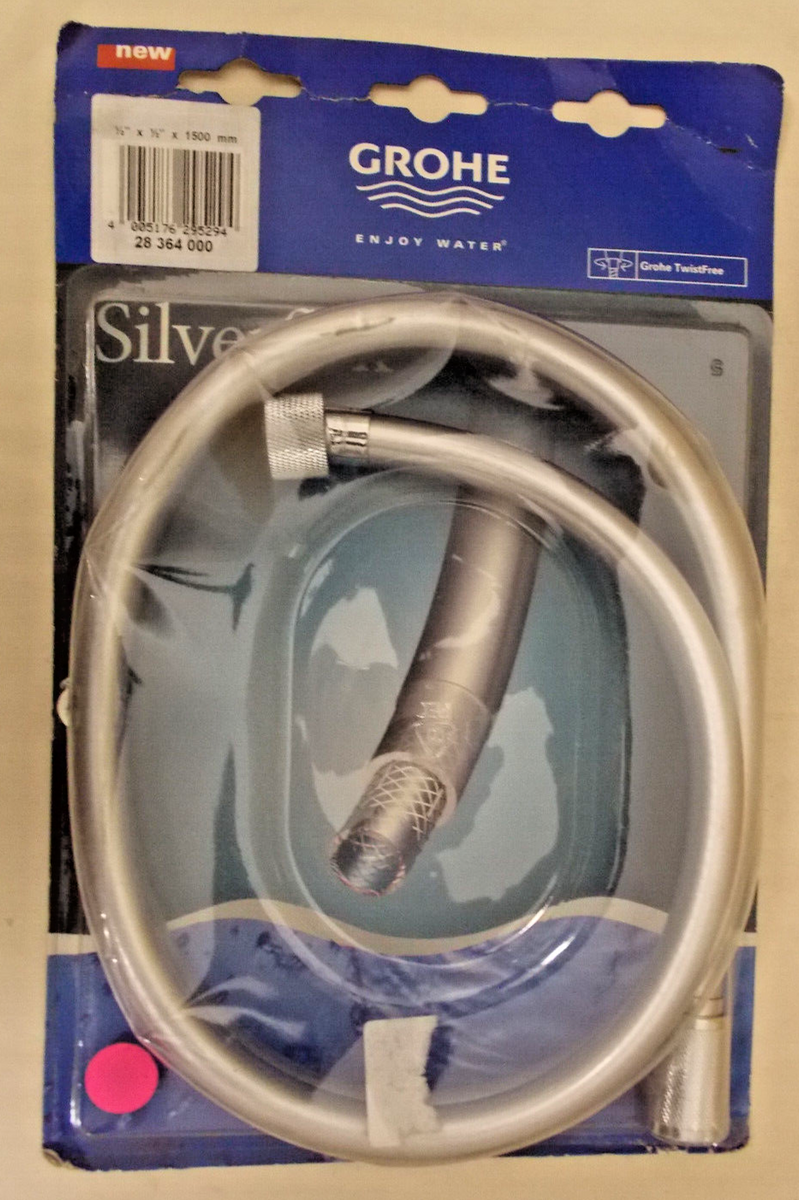 Grohe 28364000 Silverflex 59" Twist Free Shower Hose
