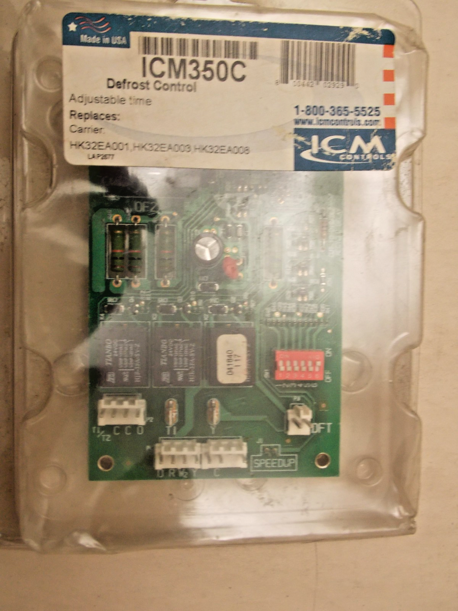 ICM Controls ICM350C HEAT PUMP DEFROST CONTROL BOARD