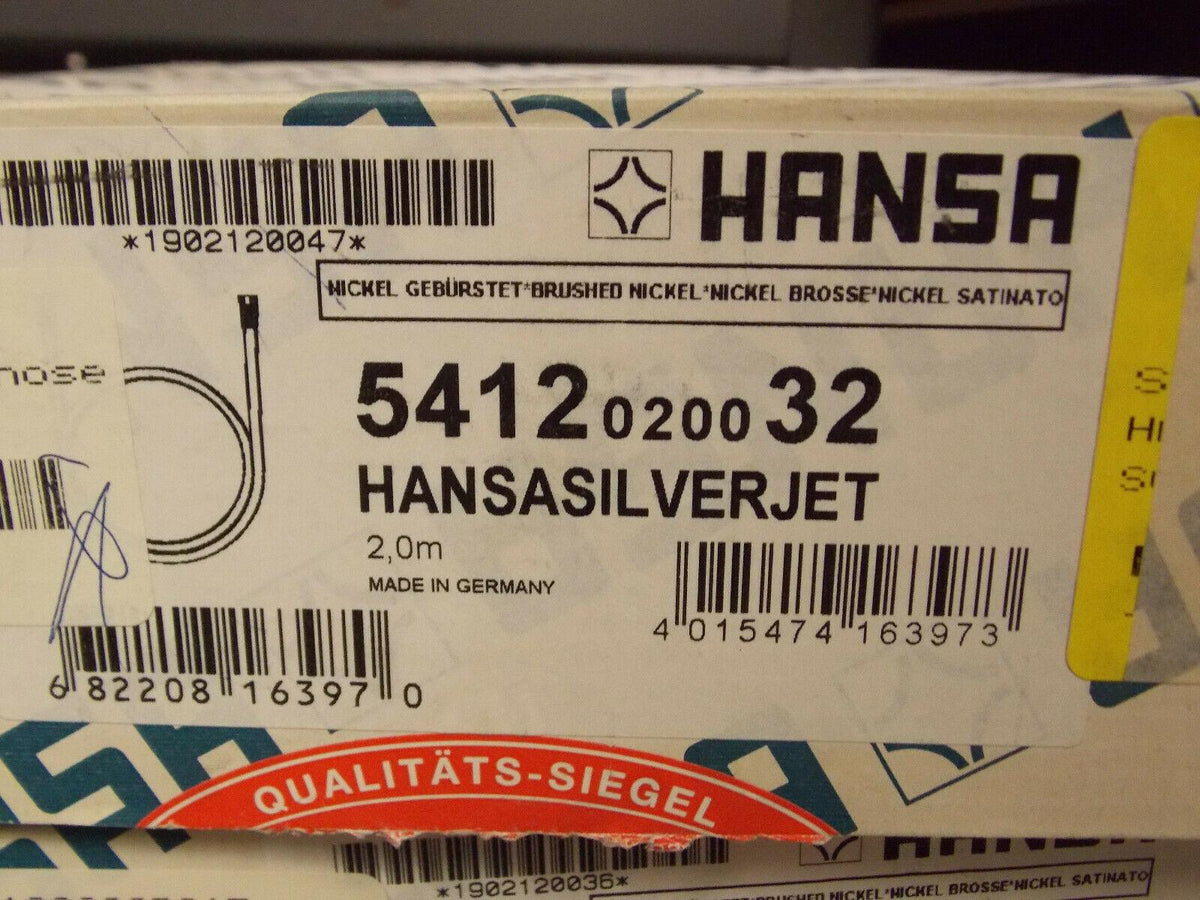 Hansa 0412 0500 Shower hose Synthetic 63" length Hand