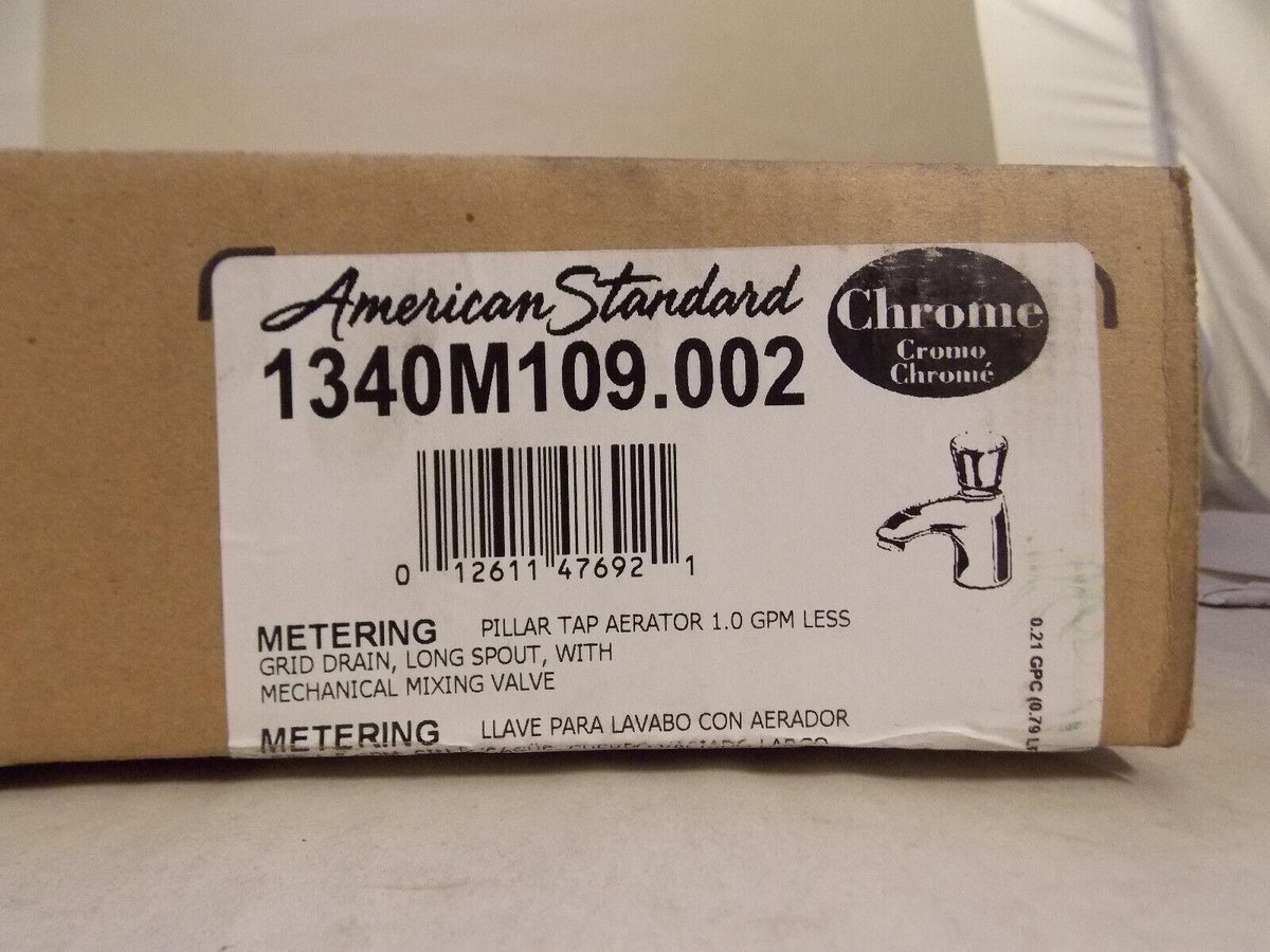 American Standard 1340M.109.002 Pillar Tap Metering Faucet