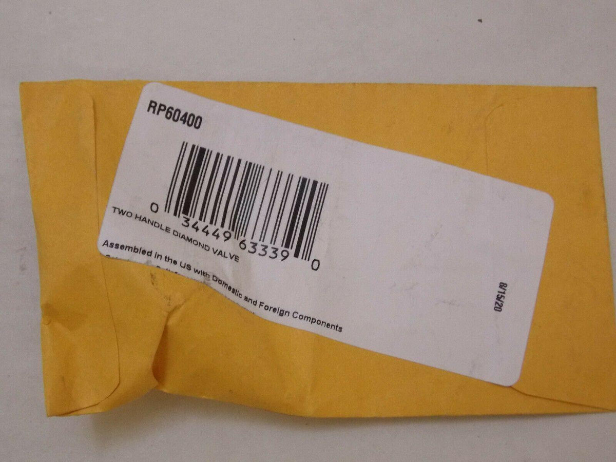 Delta RP60400 Leland Two Handle Diamond Seal Valve - Sealed
